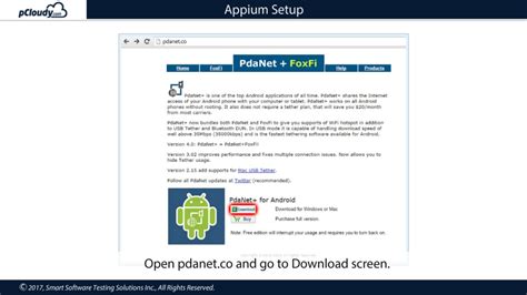 Appium Setup Guide For Windows PCloudy