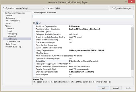 How To Use A Dynamic Library In A Visual C Android Application Stack Overflow