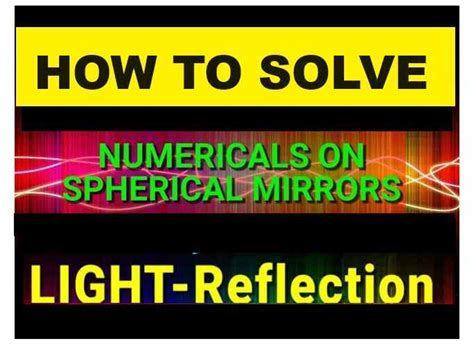 Reflection Of Light Exe 7c Numericals Concise Physics Icse Class 9 Selina Publishers Icsehelp
