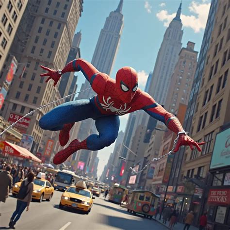 Фото Человек паук в Нью Йорке · бесплатная фотография от Doroshenko картинки и обои на рабочий