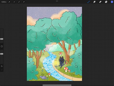 Add Ambient Light In Procreate With Blend Modes Astropad