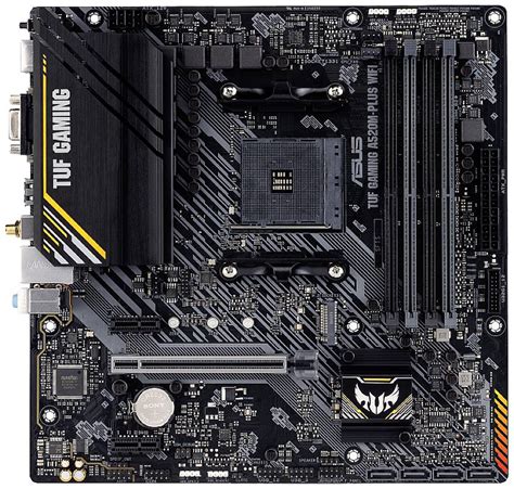 Asus Tuf Gaming A M Plus Wifi Motherboard Pc Base Amd Am Form Factor Details Atx