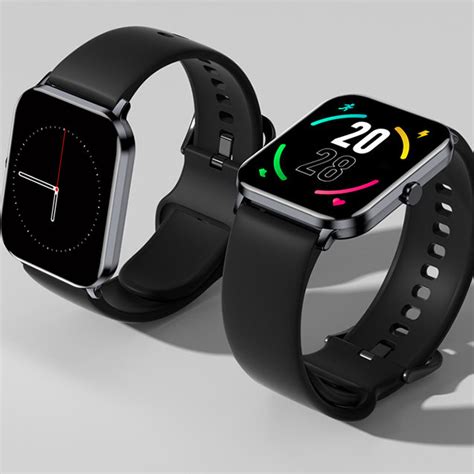 Xiaomi QCY stylish smartwatch black (GTC S1)