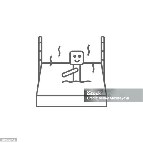 사우나 남자 아이콘입니다 배관공 아이콘의 요소입니다 웹 사이트 디자인 및 개발 앱 개발을 위한 얇은 라인 아이콘 프리미엄 아이콘 0명에 대한 스톡 벡터 아트 및 기타 이미지