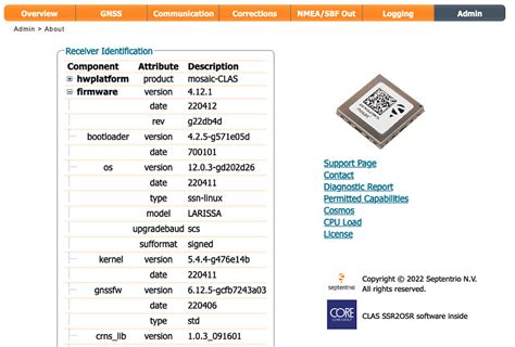 Septentrio Mosaic Go Clas A Gnss Receiver · Satoshi Takahashi
