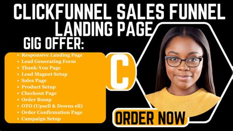 click funnel sales funnel click funnel landing page online course by