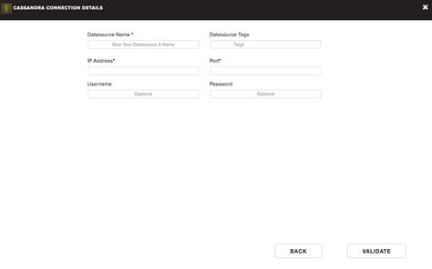 connect to apache cassandra · ideata analytics