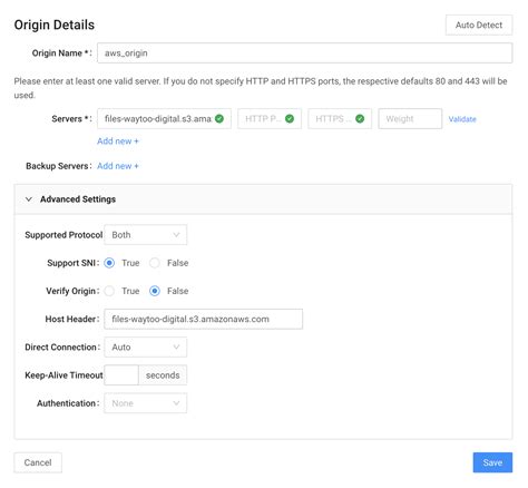 AWS Bucket Acceleration Documentation