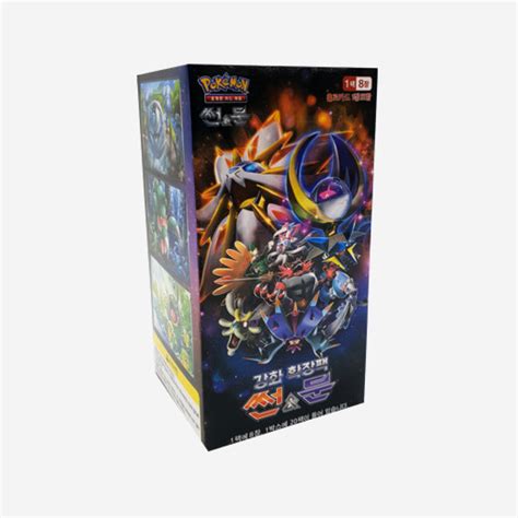 포켓몬 카드 게임 강화 확장팩 썬and문 박스 20팩 Pokemon Kream