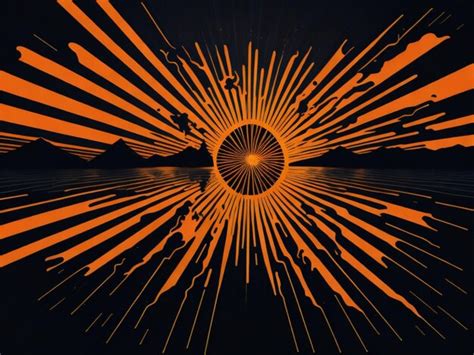 Premium Ai Image Sunset Background