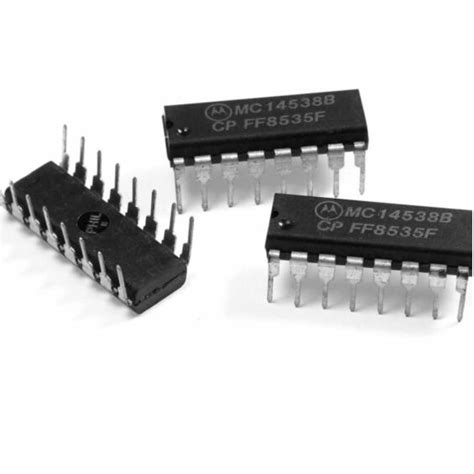 Kit 50 Peças Circuito Integrado Mc14538bcp Dip 16 Pth Circuitos