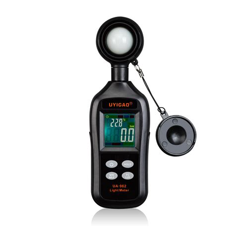 Light meter photo meter illuminometer brightness lux meter temperature ...