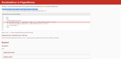 How Can I Fix A Runtime Error For A Ruby On Rails App Using A Windows