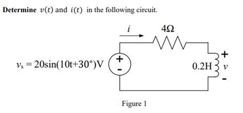 Solved Determine V T And I T In The Following Circuit Chegg Com