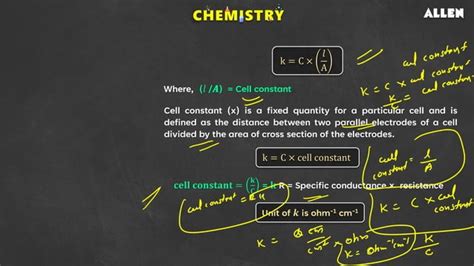 Chemistry Pdf Specific Conductance Download Ppt