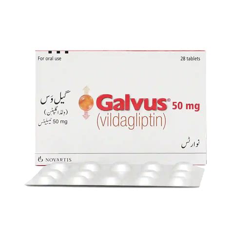 Buy Novartis Galvus Tablet 50mg 28 Ct For Type 2 Diabetes Online In