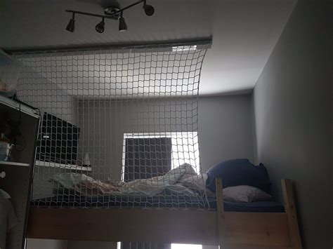Custom Made Bunk Bed Safety Net By The M² Safetynet365