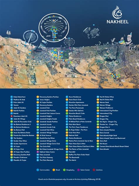 Nakheel Projects Map Pdf