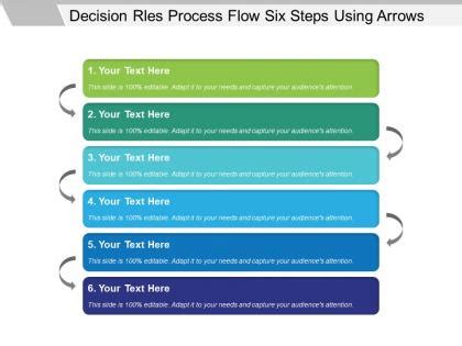 Process Flow Arrows Slide Team