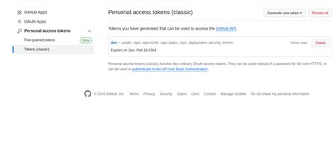 Creating Token For Git Operation Devopslover