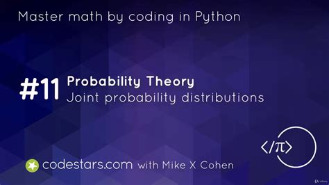 Joint probability distributions - Master Math by Coding in Python - YouTube