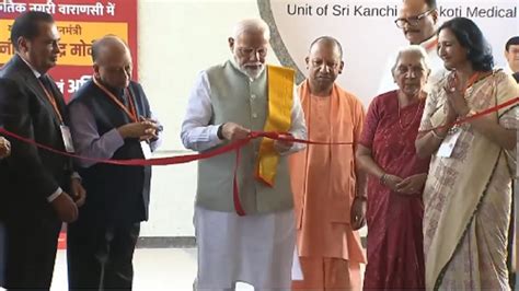 India News Pm Narendra Modi Inaugurates Eye Hospital In Varanasi 📰 Latestly