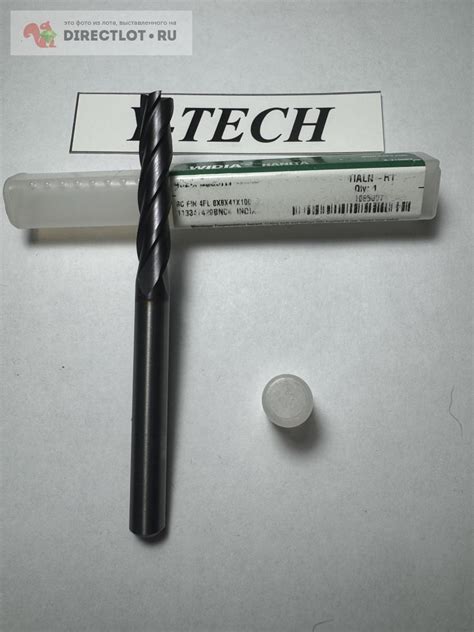 Фреза твердосплавная длинная Hanita Widia 4024 D8 Mm Z4 купить в Екатеринбурге цена