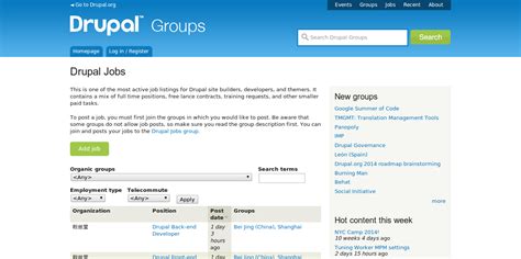 7 Websites For Finding Drupal Jobs Business Technology And Lifestyle