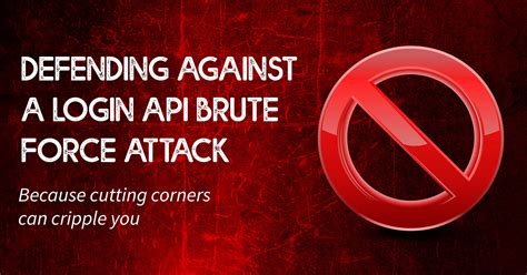 Defending Against A Login Api Brute Force Attack Akamai