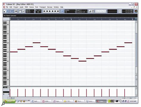 Cubase S Key Editor