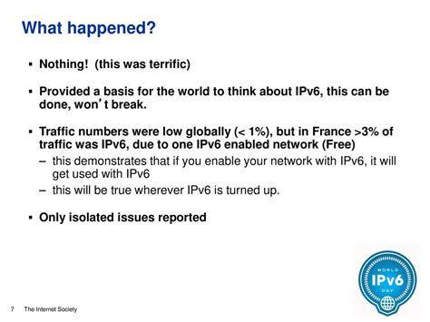 От Всемирного Дня к Всемирному Запуску IPv В этот раз по настоящему ppt download