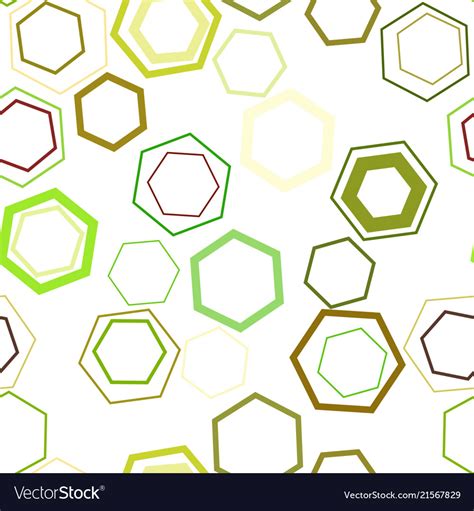 Seamless Abstract Geometric Background With Shape Vector Image