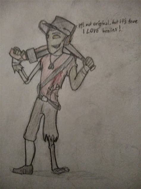 I Drew The Zombie Scout R Tf2