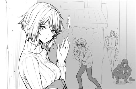 Faust Sinclair Hong Lu And Ryoshu Project Moon And 1 More Drawn By Maki Maki