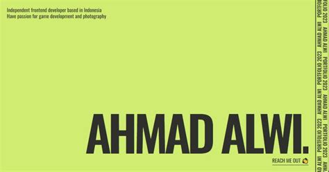 Ahmad Alwi On Linkedin Ahmad Alwi Freelance Web Developer