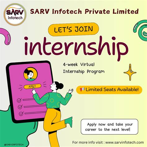 Internshipopportunity Virtualinternship Sarvinfotech Careergrowth