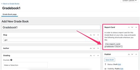 Gradebook Add On Learndash Help