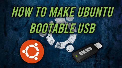 How To Make Ubuntu Bootable USB Drive YouTube