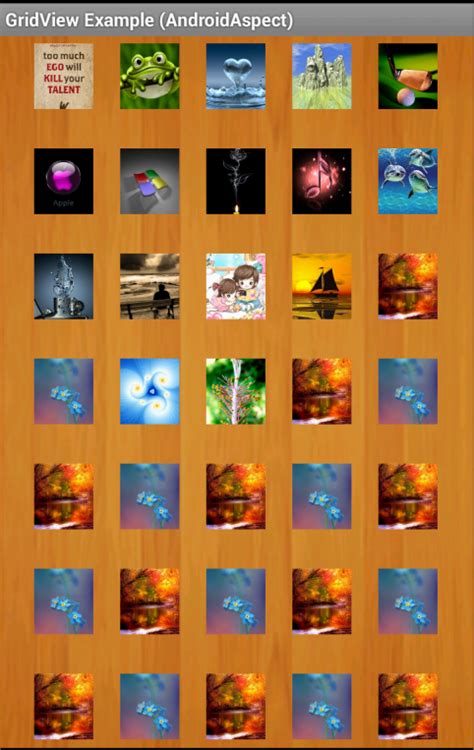 Android Border Image On A Gride View Stack Overflow