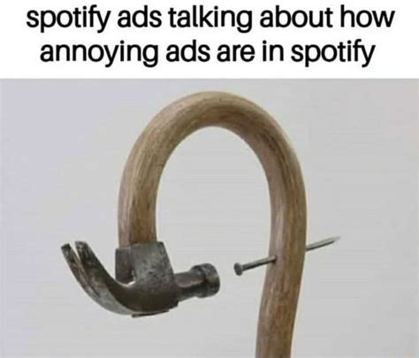 Spotify Ads Talking About How Annoying Ads Are In Spotify Ifunny