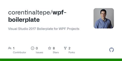 GitHub Corentinaltepe Wpf Boilerplate Visual Studio Boilerplate For WPF Projects