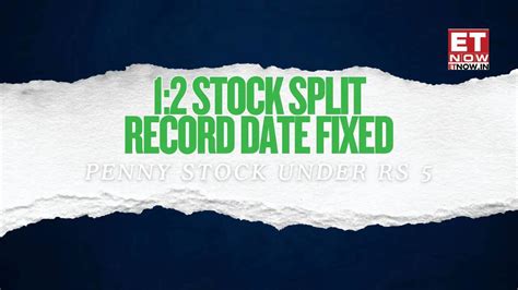 1 2 Stock Split Record Date Fixed By Company After Stellar Q4 Results 2025 59873 Revenue Jump