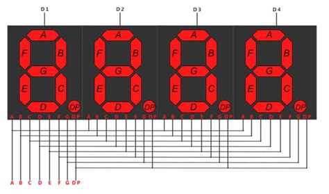Learn How A Digit Segment LED Display Works And How To Control It Using An Arduino