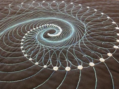 fibonacci sequins designed by nina paley using theodore gray s