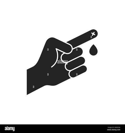 Blood Test Black Glyph Icon Medical And Scientific Concept Laboratory Diagnostics Pictogram