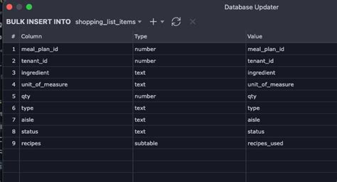 Bulk Insert With Subtable Bugs Wappler Community