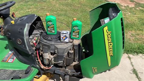 Kohler V-Twin Oil Change - YouTube