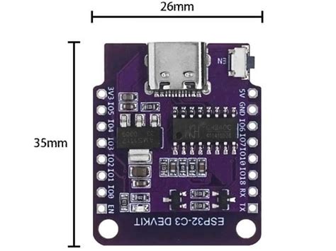 Espd1 Mini Esp32 C3 Mini 1 Wifibluetooth Alappanel Tavir Webshop