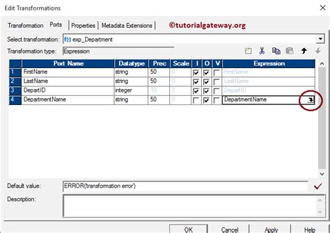 Unconnected Lookup Transformation In Informatica