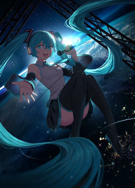 Hatsune Miku Vocaloid Drawn By Vertigris Danbooru